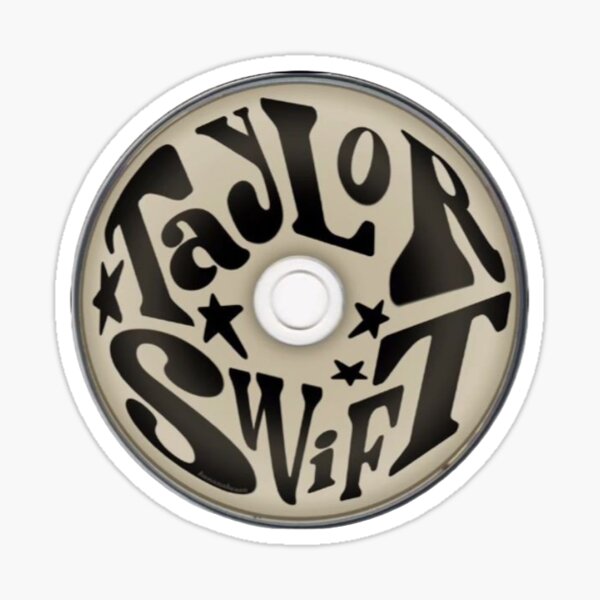 "Taylor Swift CD sticker" Sticker for Sale by Elaclothes | Redbubble