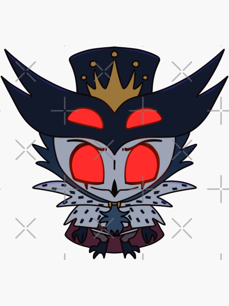 "Chibi helluva boss Stolas " Sticker for Sale by Speedy Draws | Redbubble