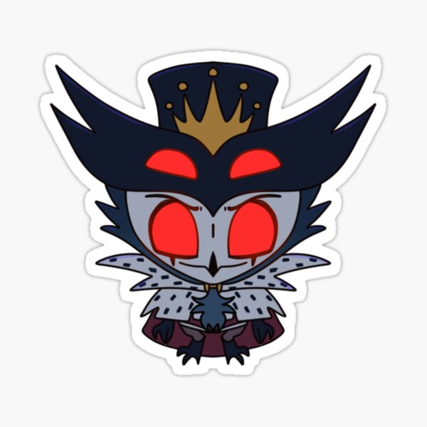 "Chibi helluva boss Stolas " Sticker for Sale by Speedy Draws | Redbubble