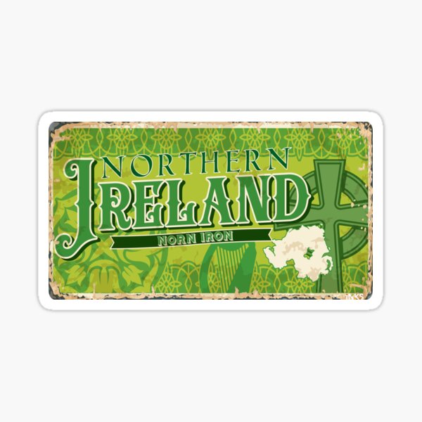 "NORTHERN IRELAND (Norn Iron) Flag Sticker T-Shirt 01" Sticker for Sale ...