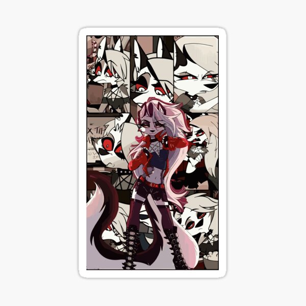 "Helluva Boss Loona" Sticker for Sale by artisanbaguette | Redbubble