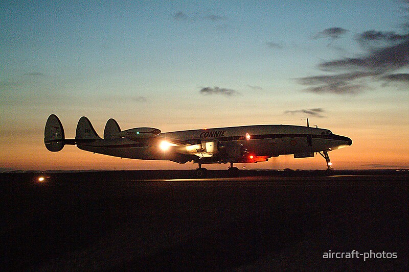 "Lockheed Super Constellation" by aircraft-photos | Redbubble