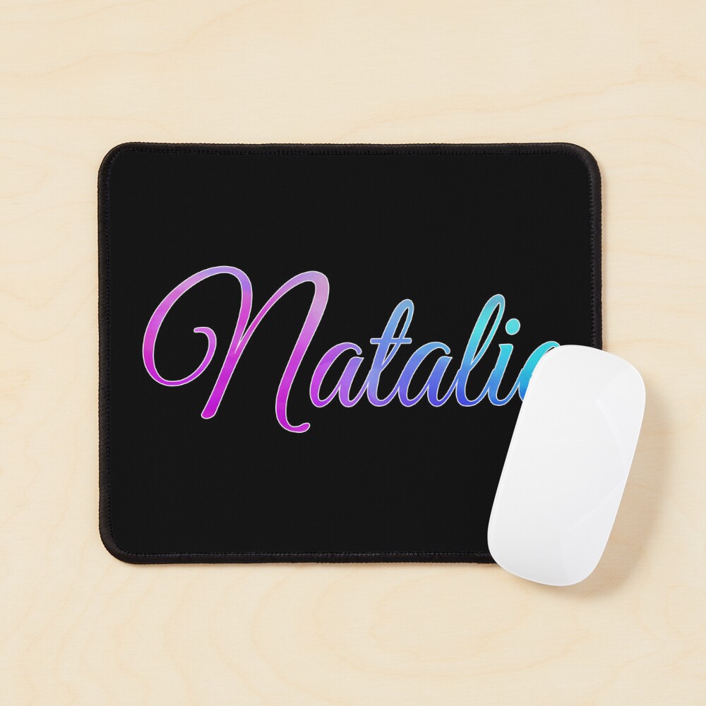"Natalie Personalized Name Birthday Tag Family Name Natalie Girl Custom ...
