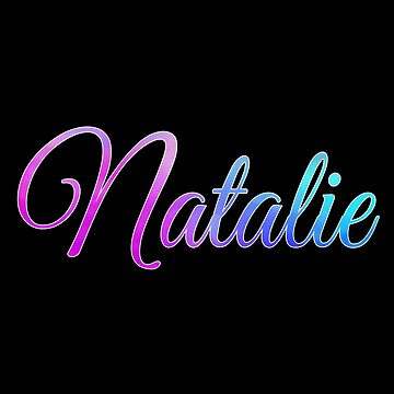 "Natalie Personalized Name Birthday Tag Family Name Natalie Girl Custom ...