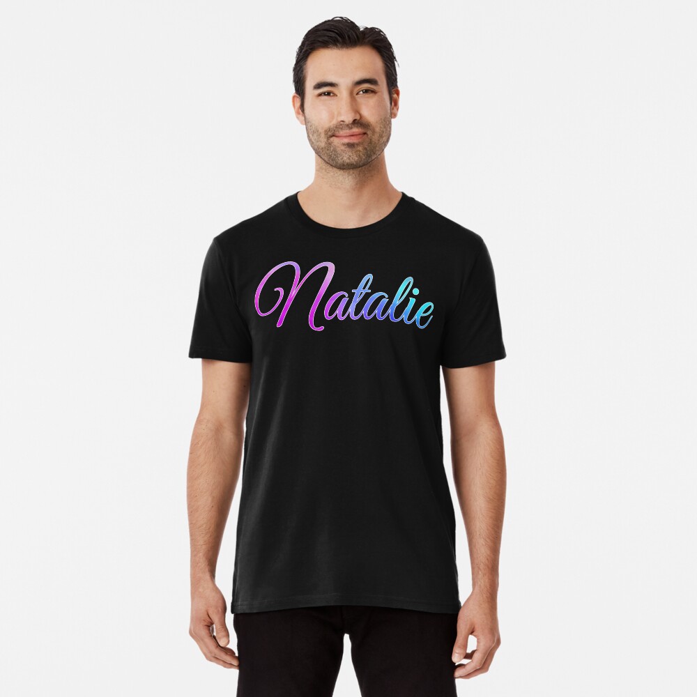 "Natalie Personalized Name Birthday Tag Family Name Natalie Girl Custom ...