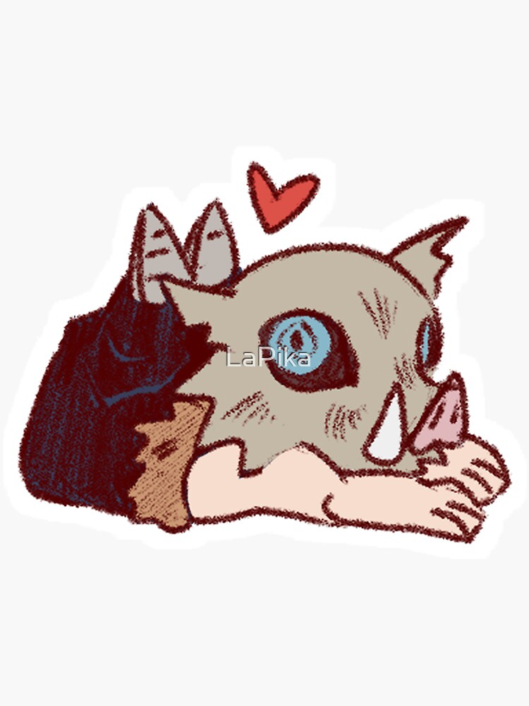 "Inosuke" Sticker by LaPika | Redbubble