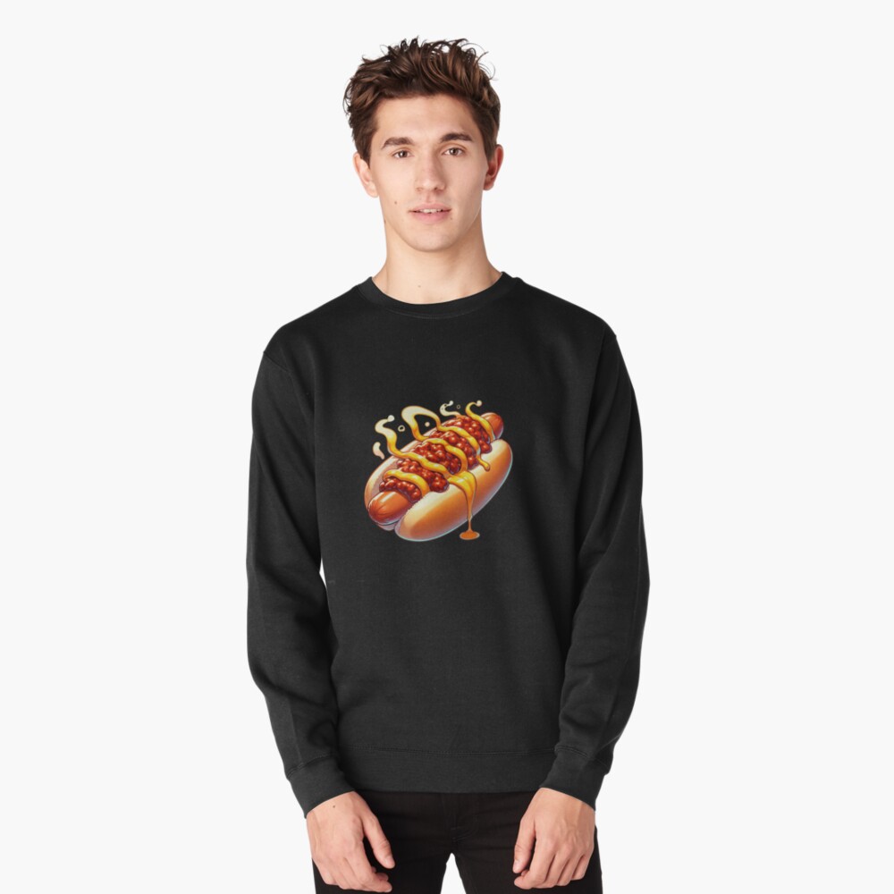 "Chili Cheese Dog Anime Art" Sticker for Sale by EatDrinkEatMore ...