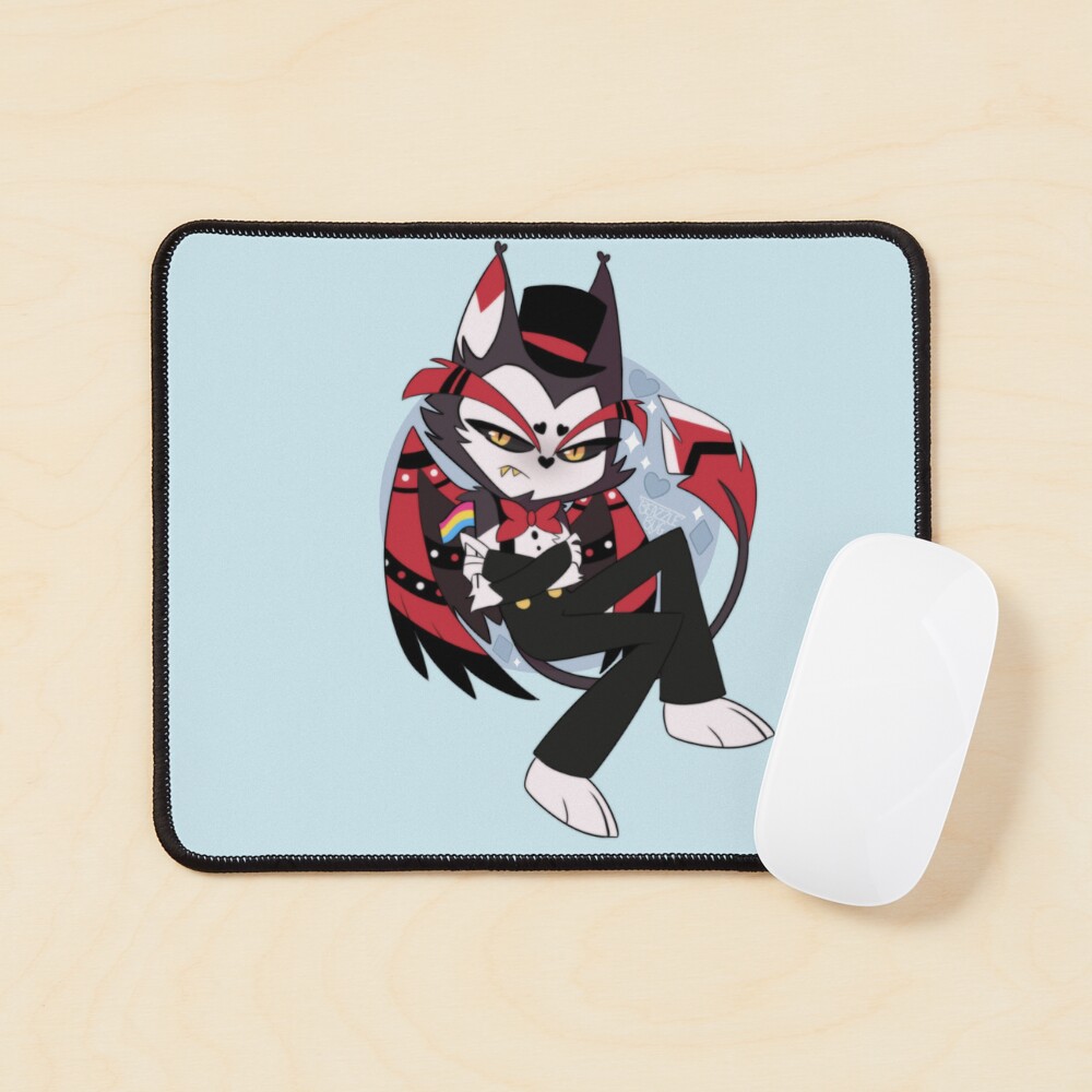 "Husk Pan Pride-Hazbin Hotel" Sticker for Sale by Beazzlbug | Redbubble