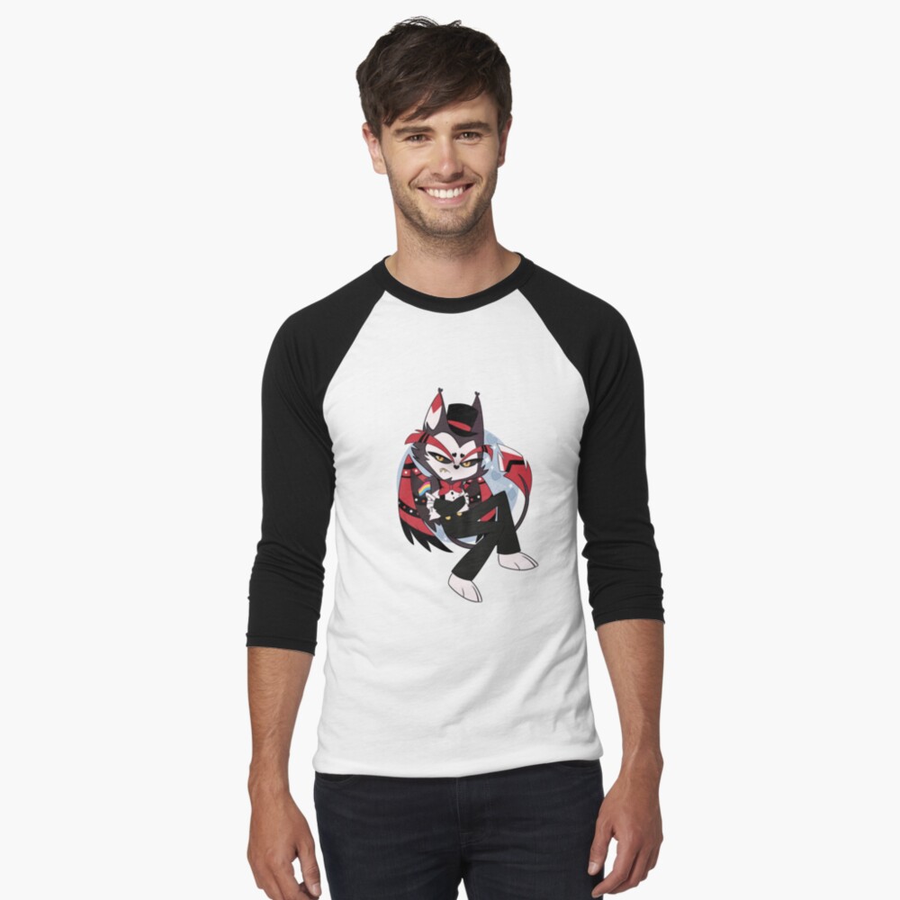 "Husk Pan Pride-Hazbin Hotel" Sticker for Sale by Beazzlbug | Redbubble
