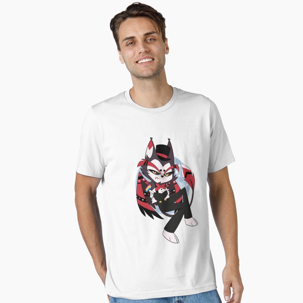 "Husk Pan Pride-Hazbin Hotel" Sticker for Sale by Beazzlbug | Redbubble