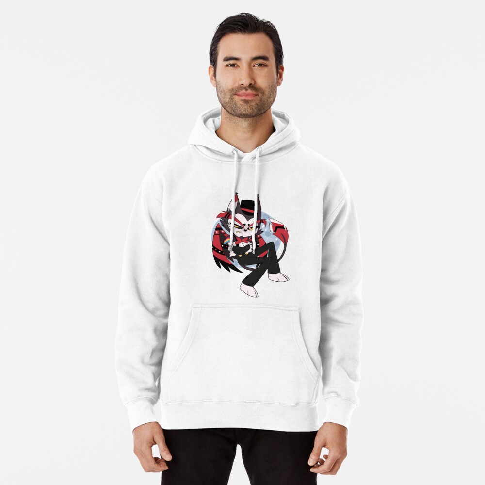 "Husk Pan Pride-Hazbin Hotel" Sticker for Sale by Beazzlbug | Redbubble