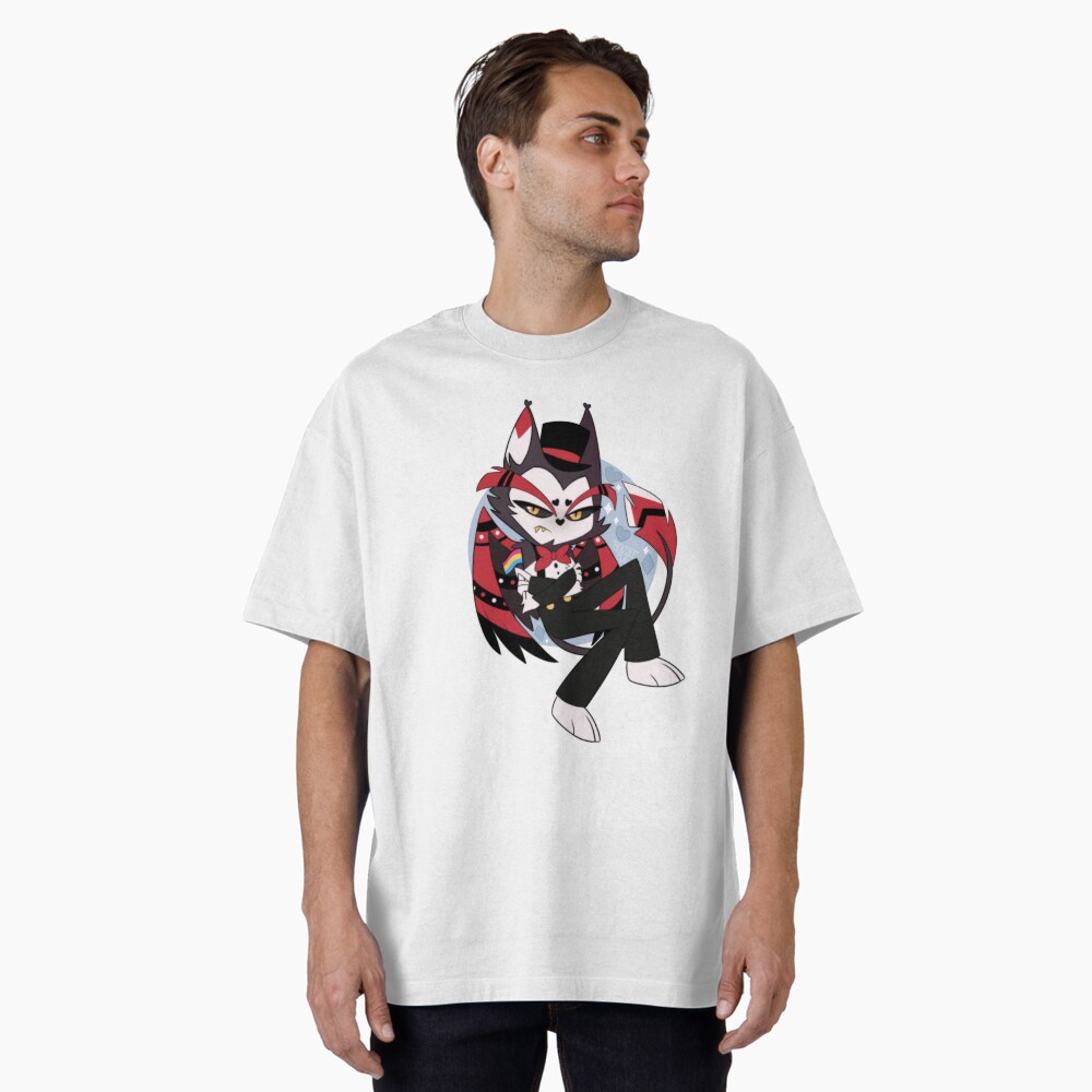 "Husk Pan Pride-Hazbin Hotel" Sticker for Sale by Beazzlbug | Redbubble