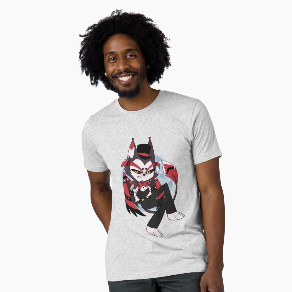 "Husk Pan Pride-Hazbin Hotel" Sticker for Sale by Beazzlbug | Redbubble