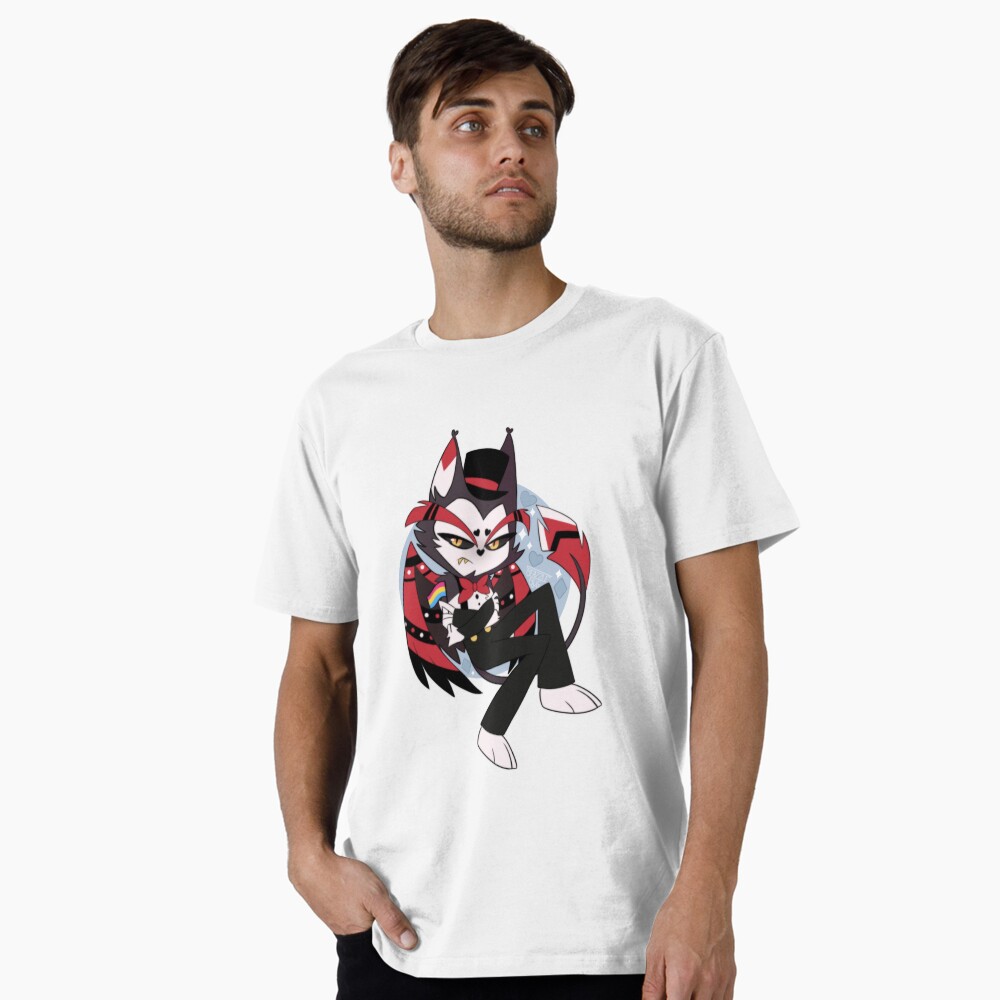 "Husk Pan Pride-Hazbin Hotel" Sticker for Sale by Beazzlbug | Redbubble