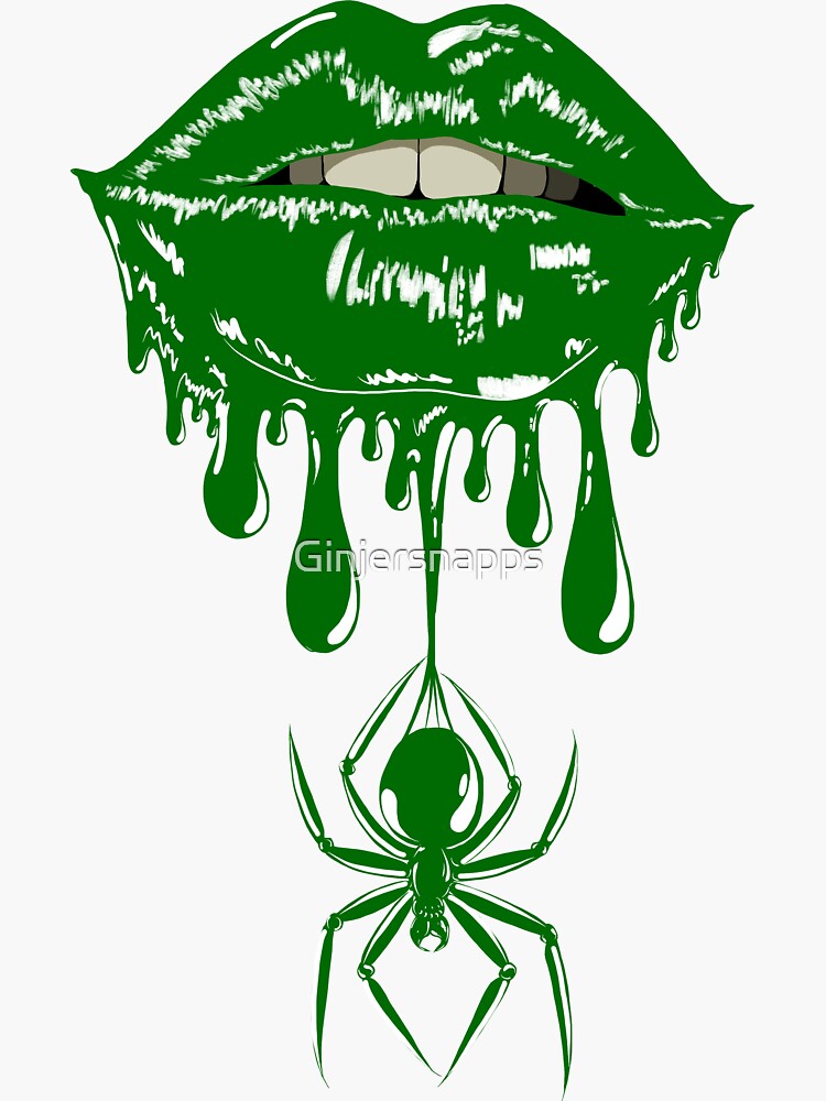 "Toxic Tonic" Sticker by Ginjersnapps | Redbubble