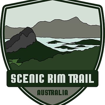 "Scenic Rim Trail – Australia" Sticker for Sale by Moritz Schwäble ...