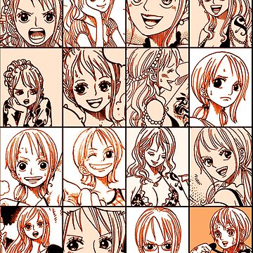 "Nami - One Piece Manga Panel collage" Sticker for Sale by Angellinx3 ...