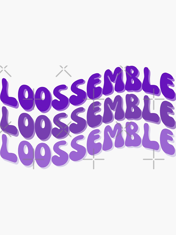 "Loossemble Loona Kpop Girl Group Logo" Sticker for Sale by wujulike ...