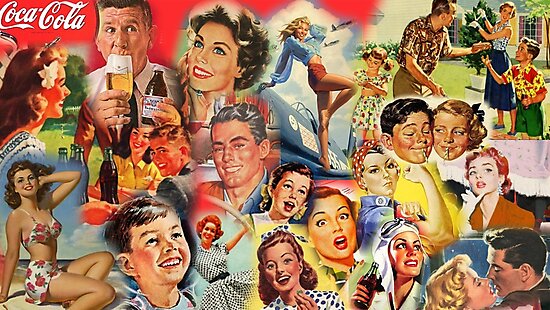 "1950s collage" Photographic Print by Nickjenney | Redbubble