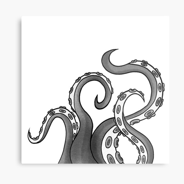 Tentacles Rising Drawing