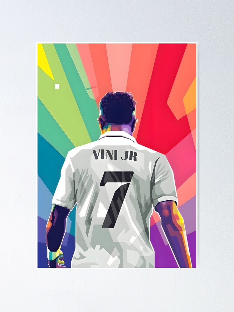 "Vini JR Wpap Art" Poster for Sale by ZuzulArt | Redbubble