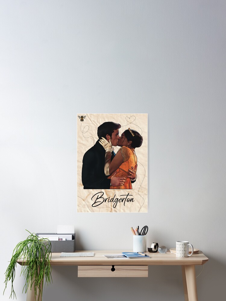 "Bridgerton - Anthony and Kate " Poster for Sale by daniasdesigns ...