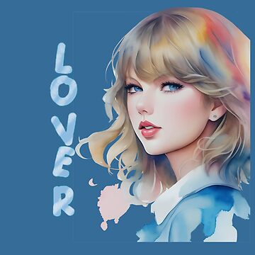 "Taylor- Lover era" Sticker for Sale by AiDexShop | Redbubble