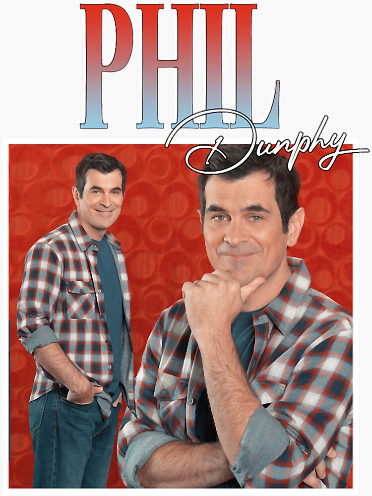 "Phil Dunphy " Sticker for Sale by KennaLeesCloset | Redbubble