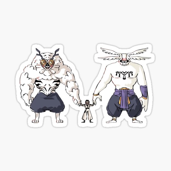 "Mahoraga Babysitter " Sticker for Sale by ZGamingPosters | Redbubble