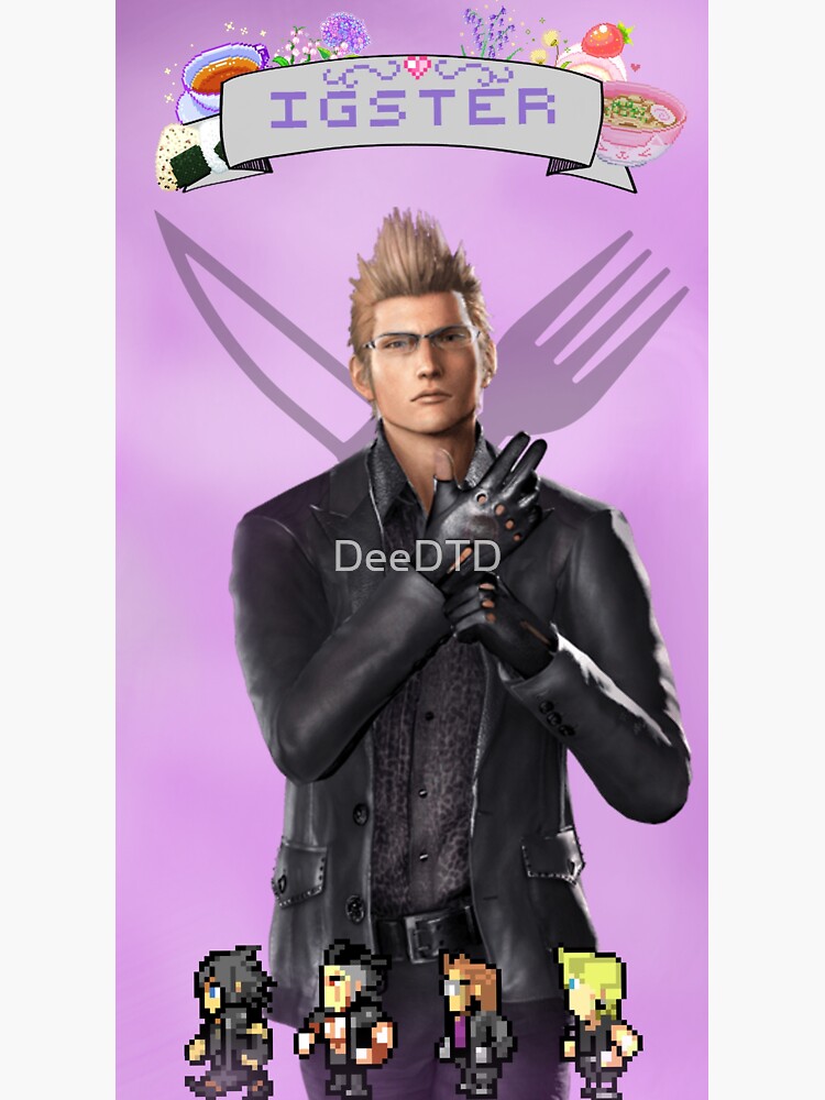 "Ignis Scientia FFXV " Sticker by DeeDTD | Redbubble