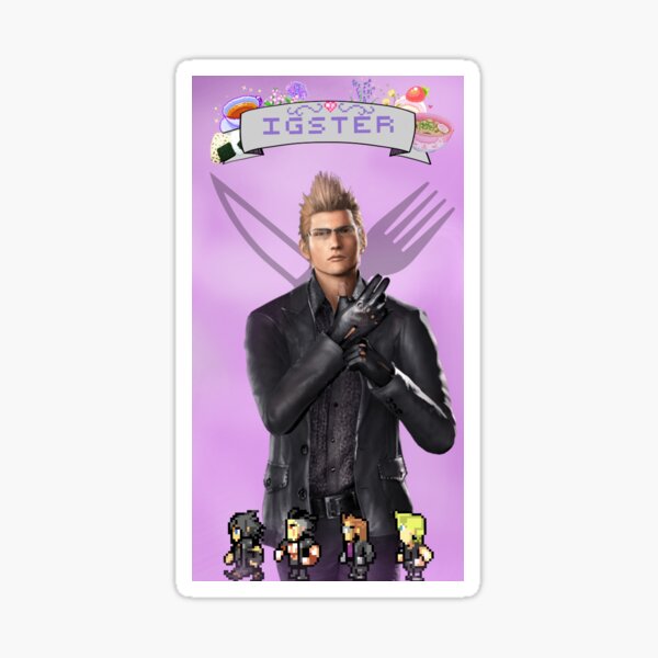 "Ignis Scientia FFXV " Sticker by DeeDTD | Redbubble