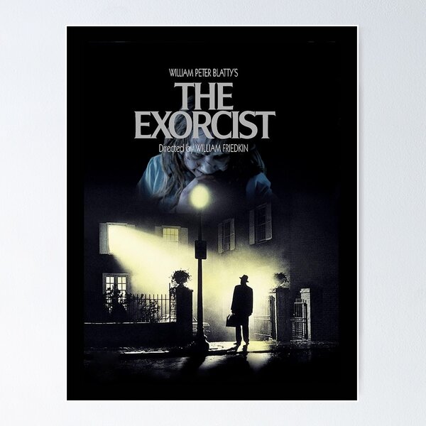 "The Exorcist Horror" Poster for Sale by Zeuqsavrosme | Redbubble