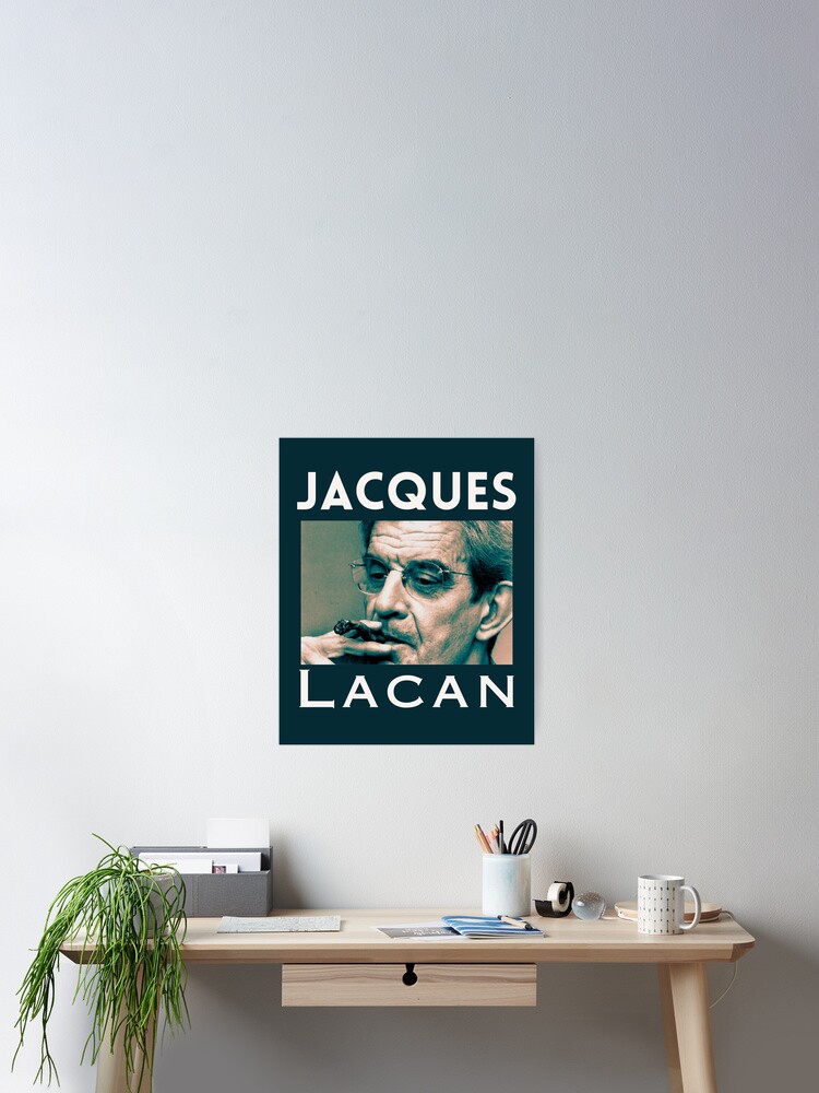 "Jacques Lacan" Poster for Sale by artbleed | Redbubble