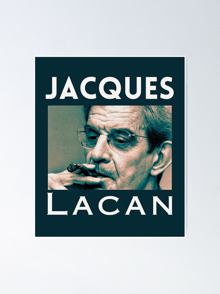 "Jacques Lacan" Poster for Sale by artbleed | Redbubble