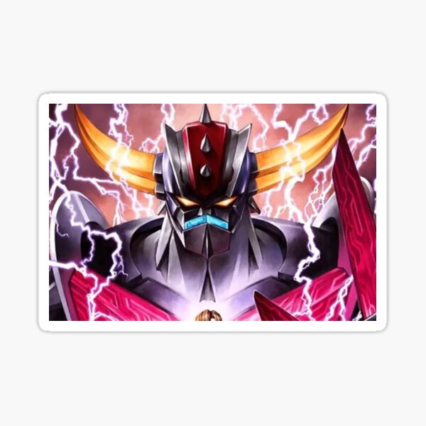 "Grendizer U - Big Robot " Sticker for Sale by Adeel Mushtaq | Redbubble