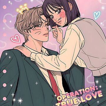 "Operation True Love " Sticker for Sale by ManhwaLand | Redbubble