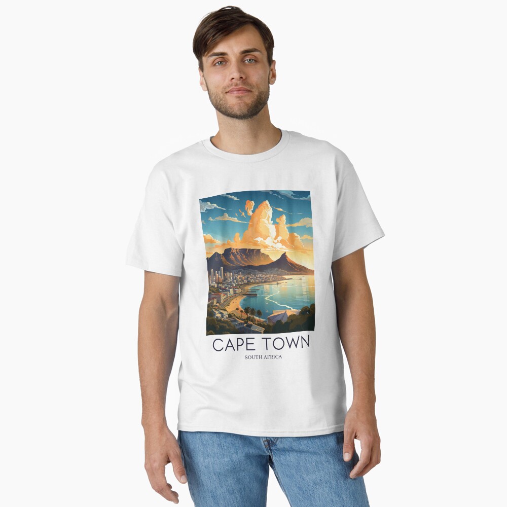 "A Pop Art Travel Print of Cape Town - South Africa " Poster for Sale ...