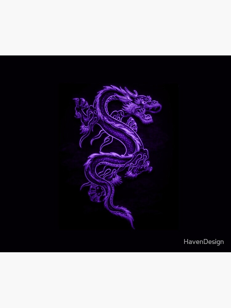 "Asian Purple Dragon Pattern" Travel Coffee Mug for Sale by HavenDesign ...