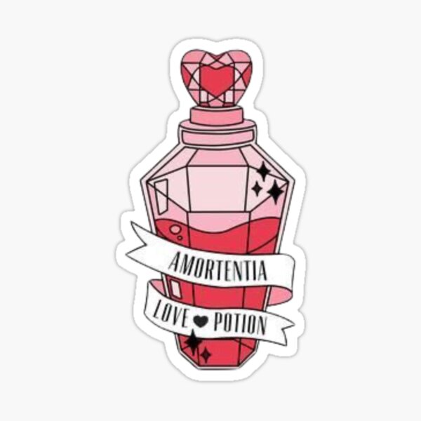 "Love Potion " Sticker for Sale by FLAWLESS-ART | Redbubble