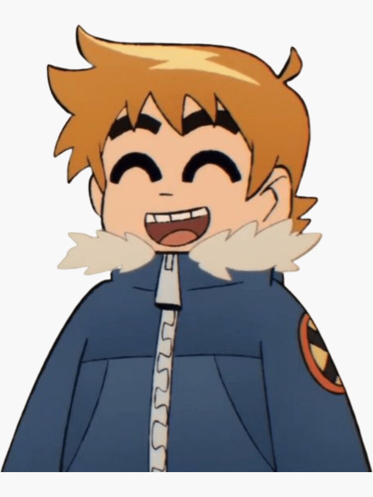 "Scott - scott pilgrim takes off " Sticker for Sale by AsanTees | Redbubble