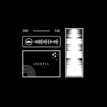 "Inertia Audio Graphics (W/Spotify Code)" Sticker for Sale by Vuriah ...