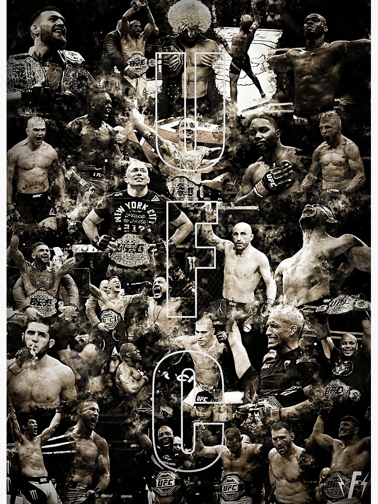 "THE UFC" Poster for Sale by FalconMMA | Redbubble