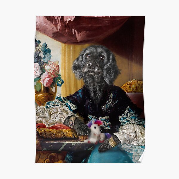 "Dog Portrait - Tilly" Poster by carpo17 | Redbubble