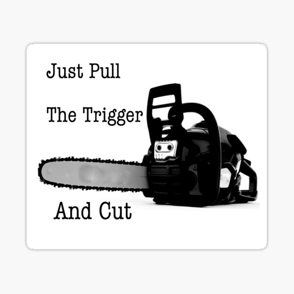 "Arborist Tree Surgeon Chainsaw users." Sticker for Sale by Gordon ...