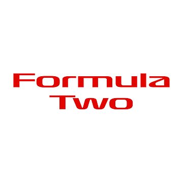 "Formula Two Logo" Sticker for Sale by Formula- | Redbubble