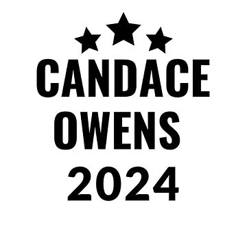 "Candace Owens 2024 Sticker" Sticker for Sale by Trialloja | Redbubble