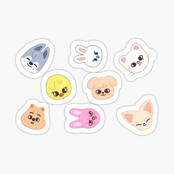 "BBOKARI SKZOO, STRAY KIDS FELIX" Sticker by BokieMD | Redbubble