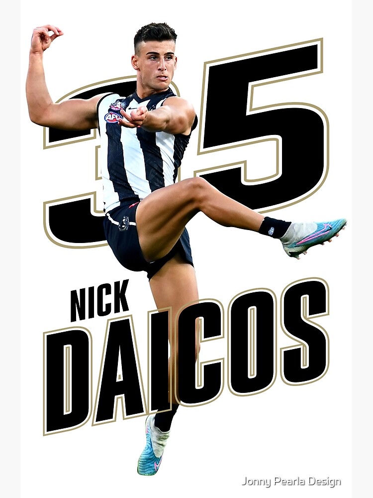 "Nick Daicos" Poster for Sale by JonnyFDesigns | Redbubble