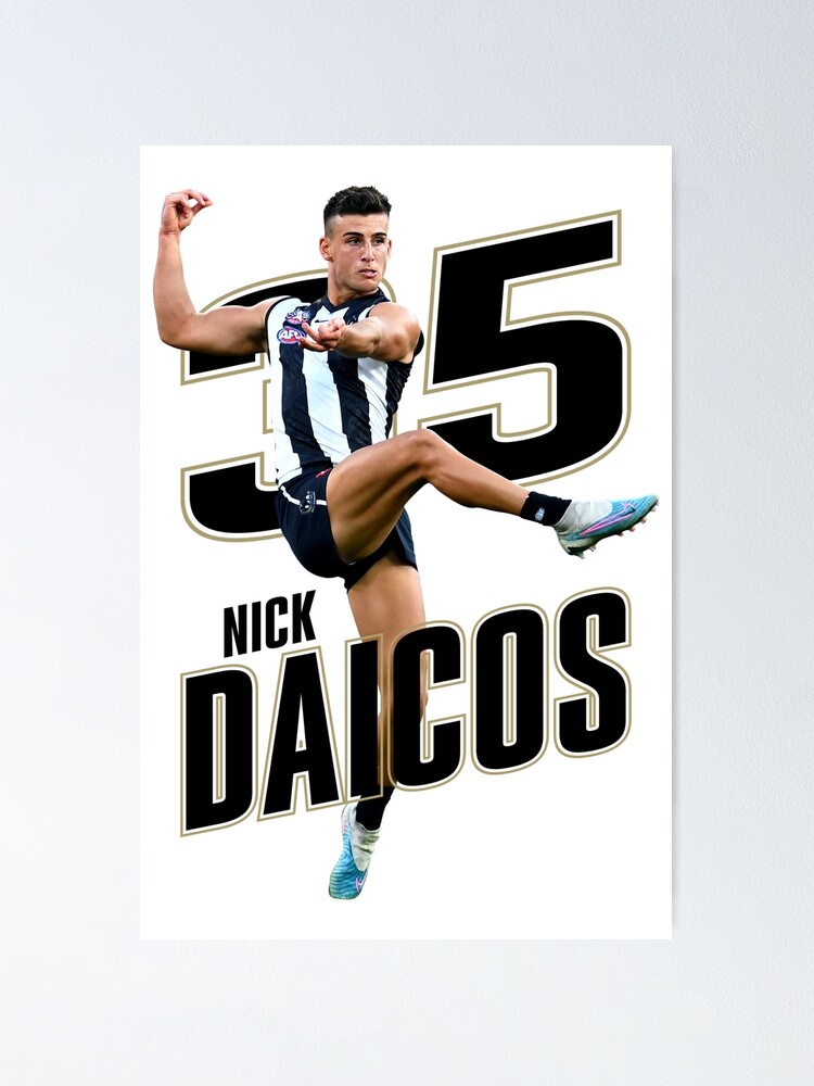 "Nick Daicos" Poster for Sale by JonnyFDesigns | Redbubble