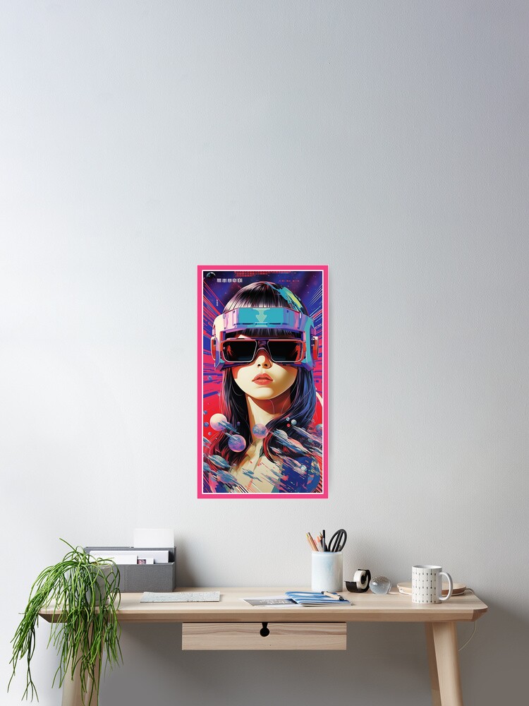 "Anime Art Girl | Quality Artwork | Manga Anime Pop Art" Poster for ...